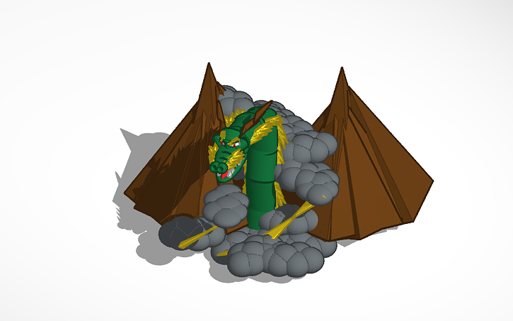 3D design Dragon | Tinkercad