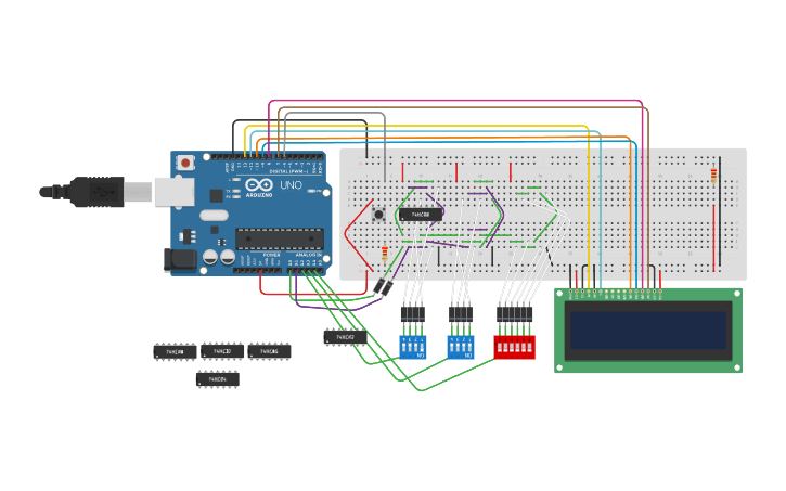 Circuit Design Ic Tester Tinkercad