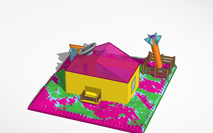 3D design House - Tinkercad