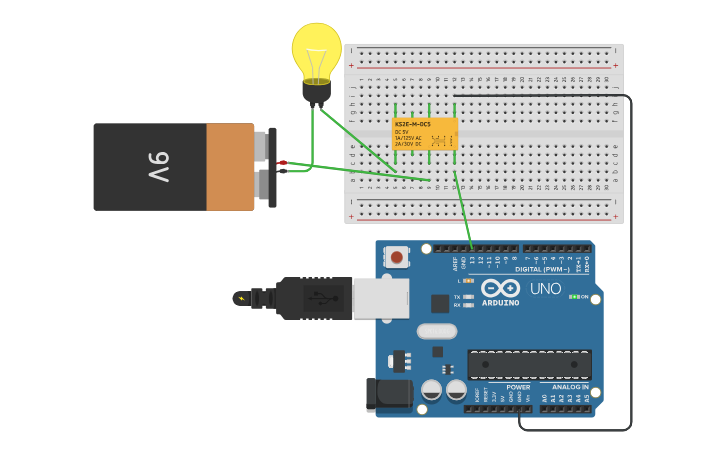 Circuit Design Relay Testing Ks2e M Dc5 Tinkercad