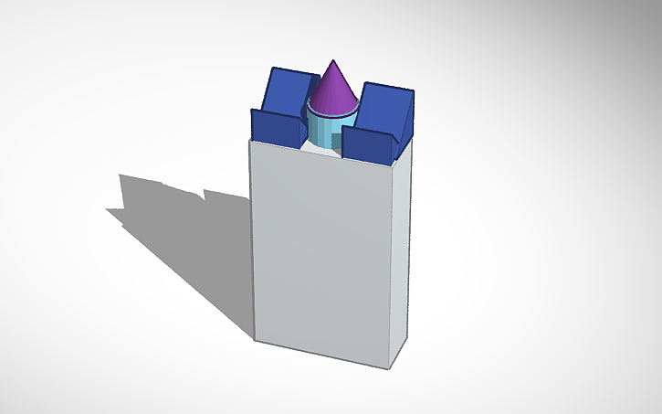 3D design fluffy number 3 | Tinkercad