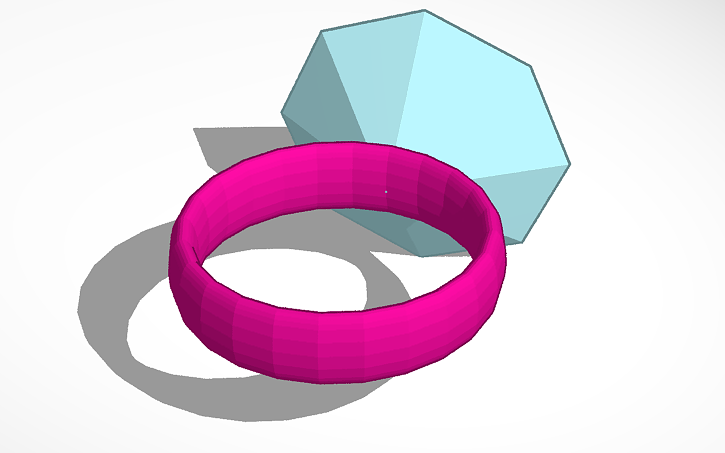 3D design ring | Tinkercad