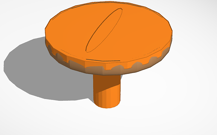 3D design panosh voltron leg cap - Tinkercad