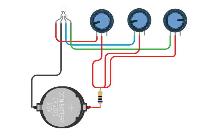 Circuit Design Rgb Led Potentiometer Tinkercad