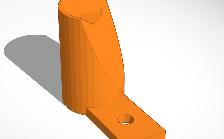 3D design Mini Kossel z-probe Retractor V0.1 - Tinkercad