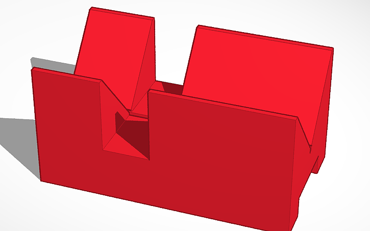 3D design V Block - Tinkercad