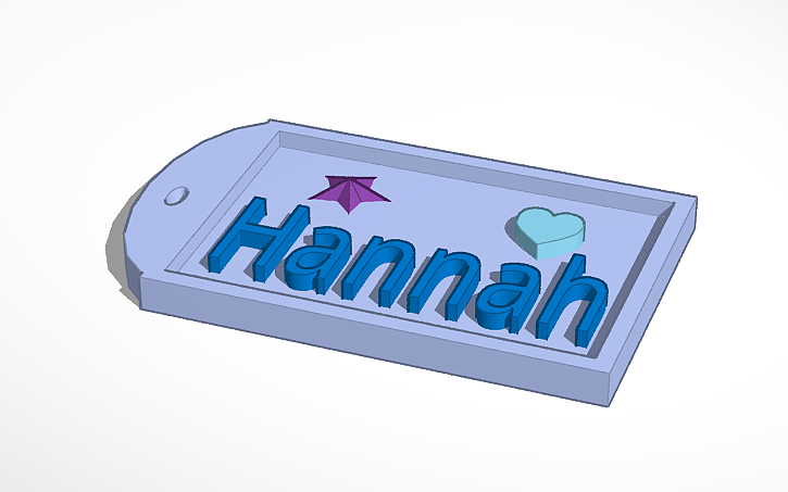 3d Design Keychain Part 3 Tinkercad 1924
