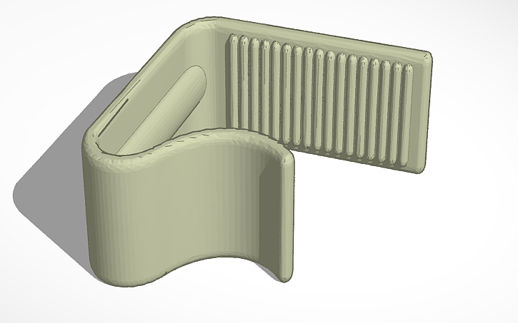 3D design table cloth clamp - Tinkercad