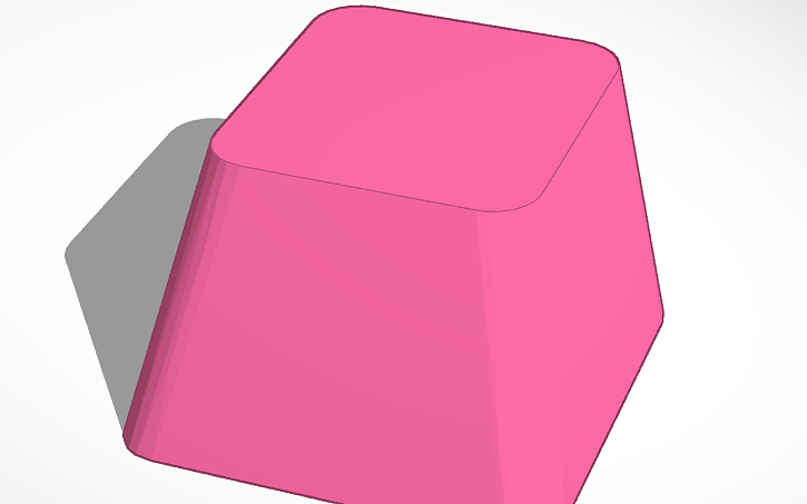 3D Design Blank Keycap Template Tinkercad 3D Design Blank Keycap Template Tinkercad