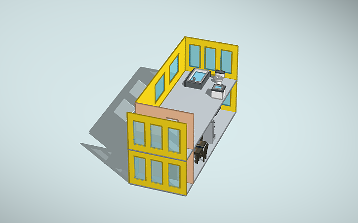 3D design Copy of Interior Design Challenge - Tinkercad