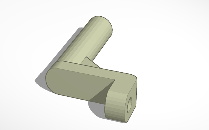 3D design MST RMX Rear Body Post - Tinkercad