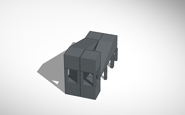 3D design 3-D Balsa wood drawing | Tinkercad