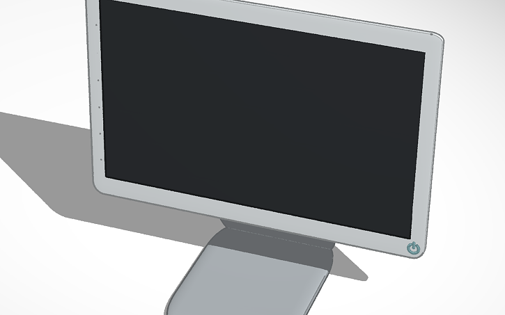 3D design Small flat screen tv | Tinkercad