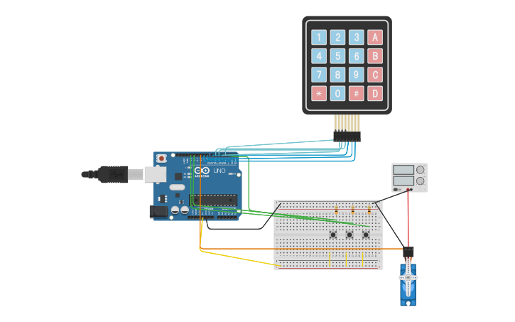 Circuit design TRAB | Tinkercad