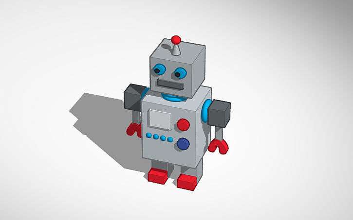 3D design Design a robot - Tinkercad