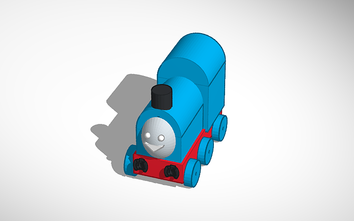 3D design Thomas the Tank Engine | Tinkercad