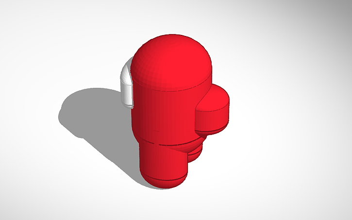 3D design AMONG US | Tinkercad