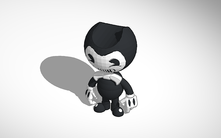 3D design bendy - Tinkercad