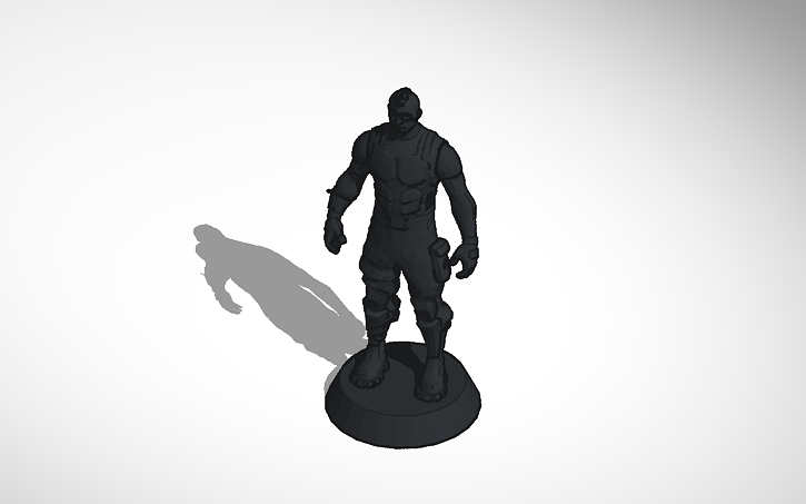 3D design FORTNITE SKIN #2 - Tinkercad