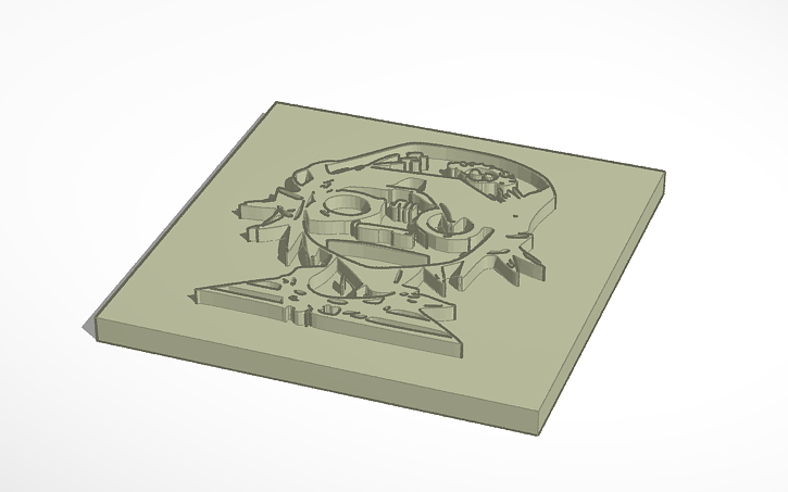 3D design 2d image to 3d - Tinkercad