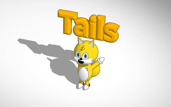 3D design Tails | Tinkercad