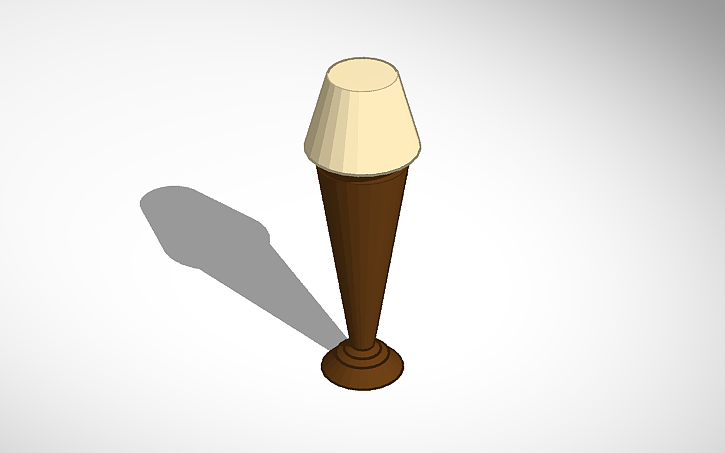 3d Design Lamp Tinkercad