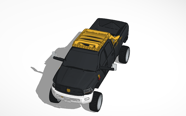 3D design 2018 Dodge Ram 2500 SEMA truck | Tinkercad