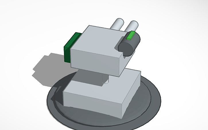 3D design Torreta automatica | Tinkercad