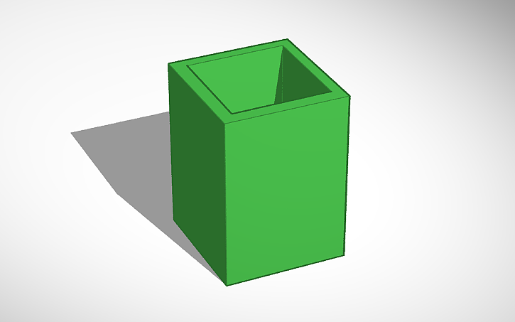 3D design Popcorn Box | Tinkercad