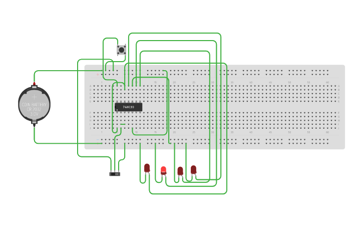 Circuit Design Counter Mod 16 Tinkercad