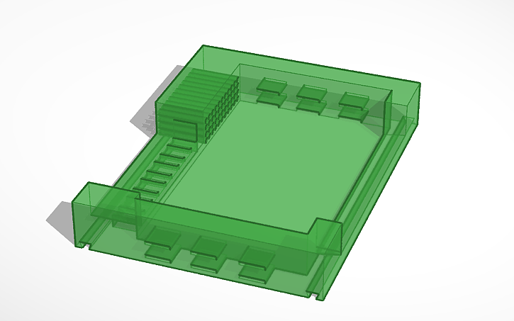 3D design Nvidia_Tray_Top - Tinkercad