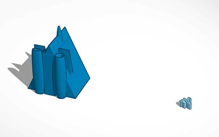 3D design headphone stand - Tinkercad