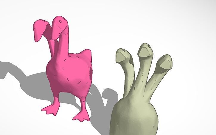 3D design Hydra goose - Tinkercad