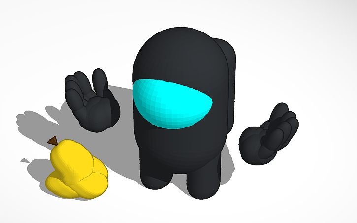 3D design Amogus 1 | Tinkercad