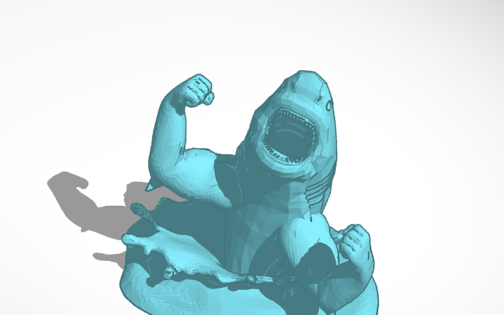 3D design shark - Tinkercad
