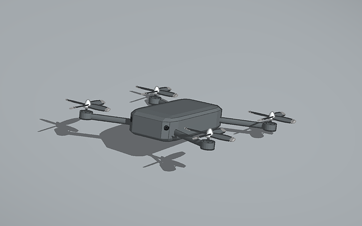 3D design Drone Attempt - Tinkercad