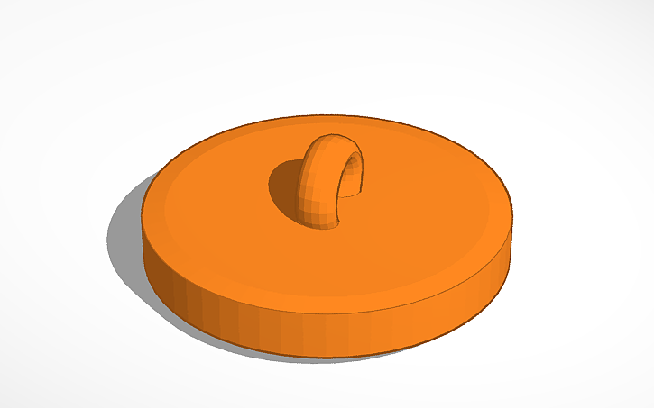 3D design tub-stopper | Tinkercad