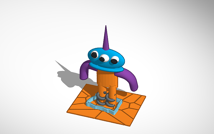 3D design alien | Tinkercad