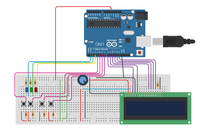 Circuit design Gênius | Tinkercad