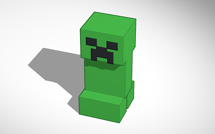3D design Copy of Minecraft Creeper | Tinkercad