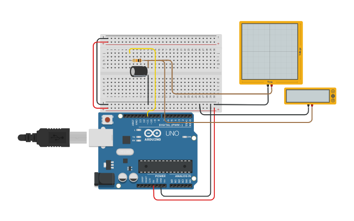 Circuit Design Pwm Con Filtro Pasa Bajos Tinkercad