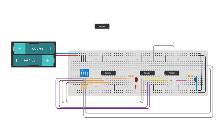 Circuit design EJERCICIO EN CLASE | Tinkercad