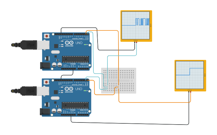 Circuit Design Copy Of Serial Communication Tinkercad