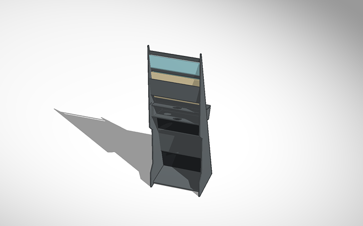 3D design Arcade Cabinet - Tinkercad