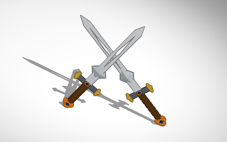 3D design #Swords ### Swords# ;] - Tinkercad