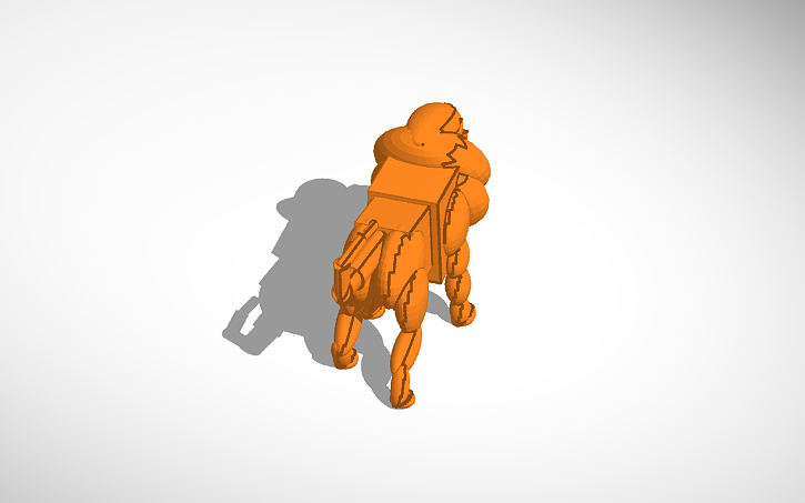 3D design Jeremy Wuitschick Quadruped LionExample | Tinkercad