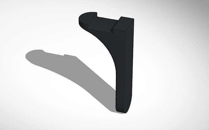 3D design Headphones Stand - Tinkercad