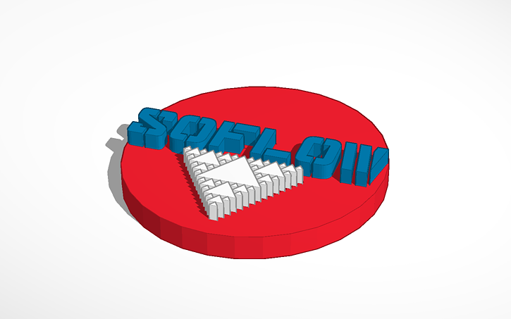 3D design New SoFlow Logo | Tinkercad