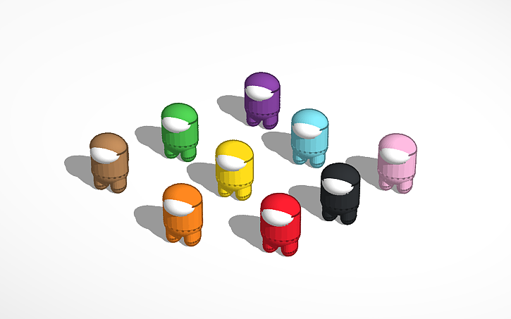 3D design Among Us | Tinkercad