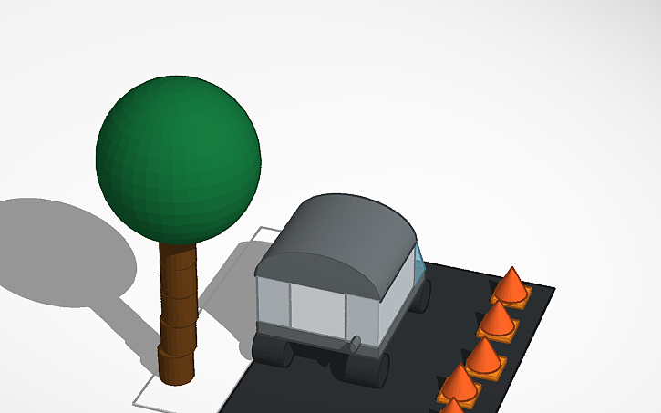 3D design Road trip - Tinkercad